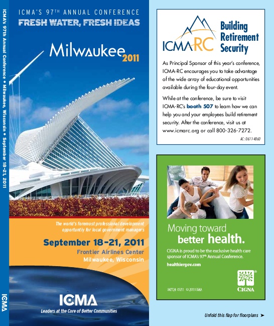 2011 ICMA 97th Annual Conference Final Program | icma.org 2011 ICMA 97th Annual Conference Final Program | icma.org